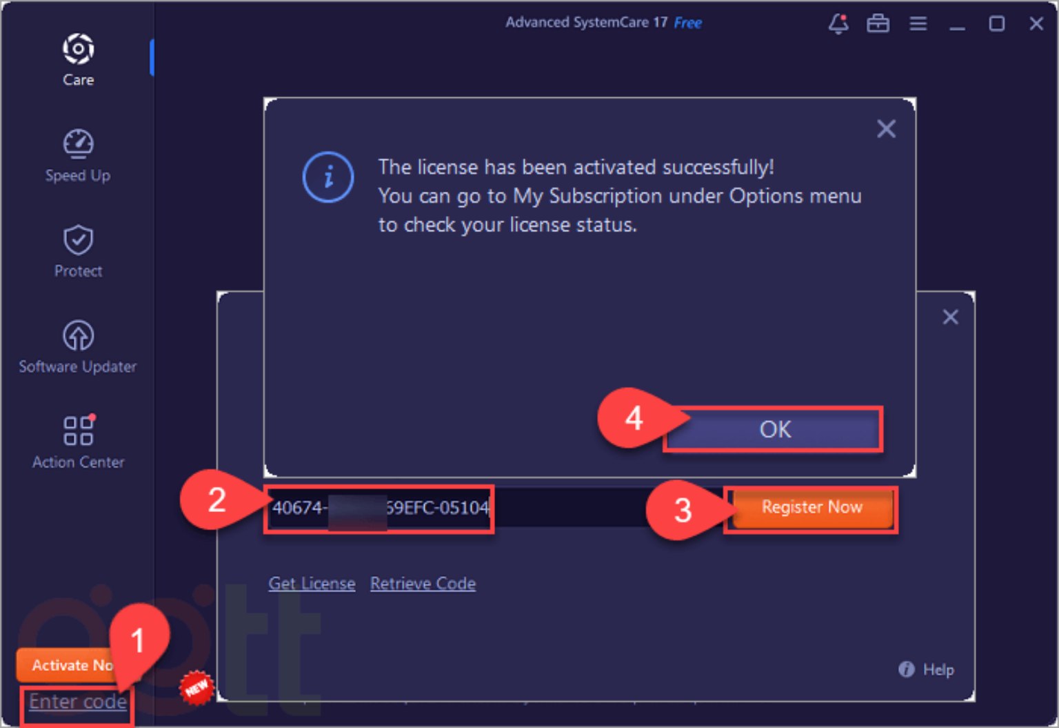 Advanced SystemCare PRO Key Bản Quyền Miễn Phí 2024