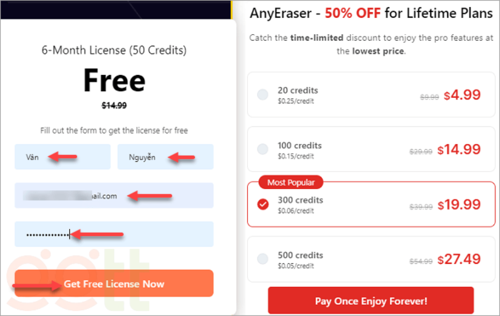 AnyEraser Key Bản Quyền Miễn Phí 6 Tháng 2024