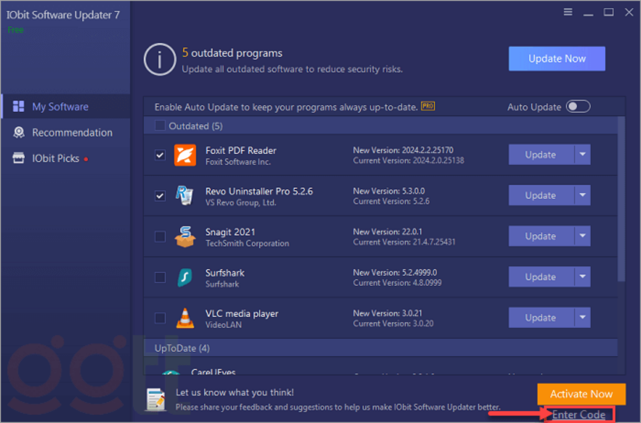 IObit Software Updater 6 PRO Key Bản Quyền Miễn Phí 2024