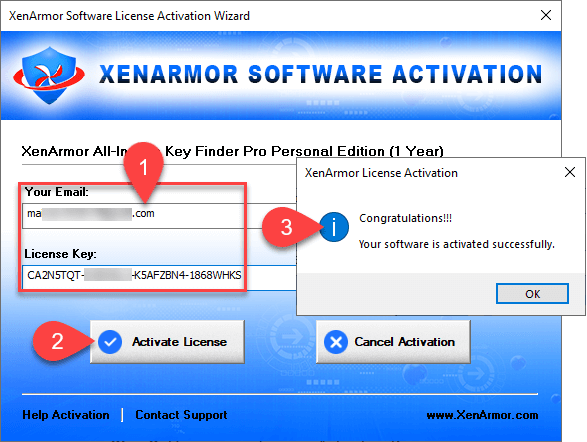 XenArmor All-In-One Key Finder Pro Bản Quyền Miễn Phí