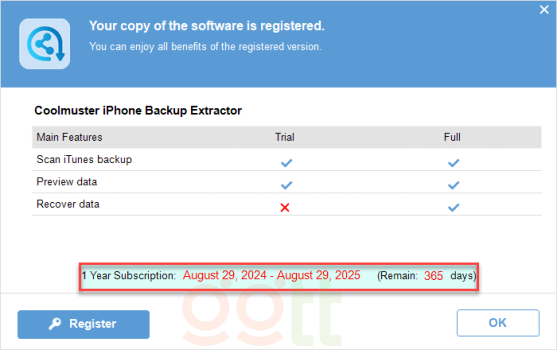 Coolmuster iPhone Backup Extractor Key Bản Quyền 1 Năm