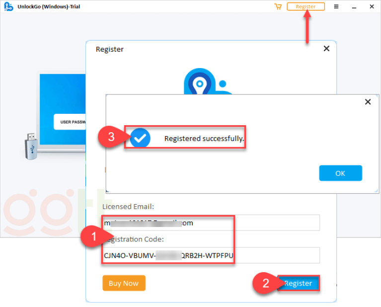UnlockGo Windows Password Recovery Key Miễn Phí 1 Năm